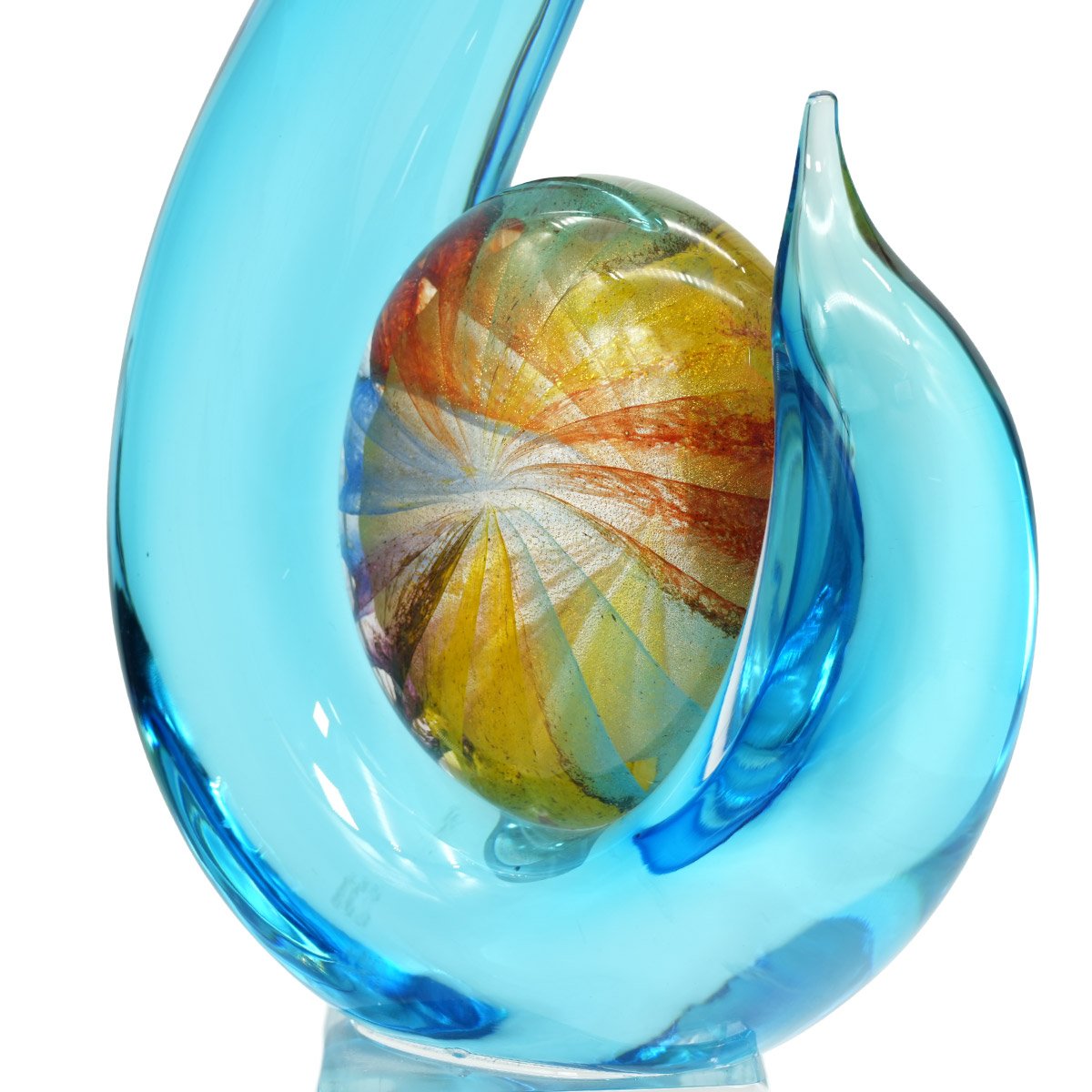 Abstract Sculpture Exclusiva Original Murano Glass